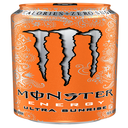 Monster Ultra Sunrise Energy Drink, 16 Fl. Oz., 4 Count - Walmart.com
