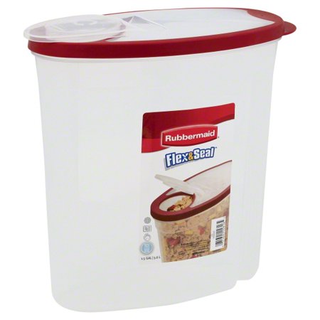 Rubbermaid Flex and Seal Cereal Keeper Food Storage Container, 1.5 ...