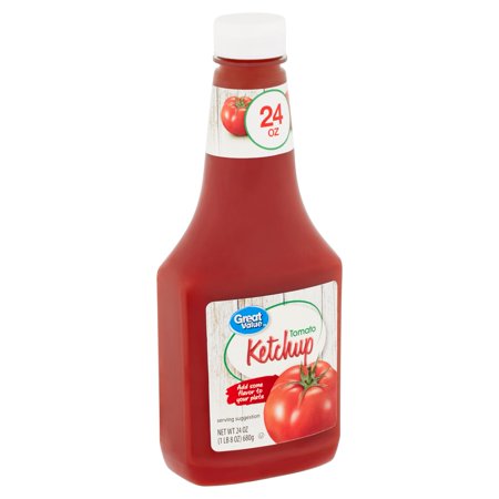 Great Value Tomato Ketchup, 24 oz - Walmart.com