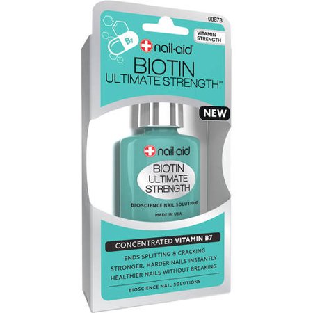 Nail-Aid Biotin Ultimate Strength, .55 fl oz - Walmart.com