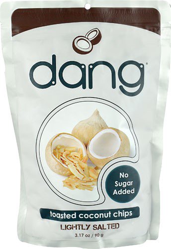 Dang Toasted Coconut Chips Lightly Salted 3.17 oz - Vegan - Walmart.com