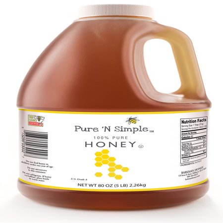 Pure 'N Simple Honey, 80 OZ - Walmart.com
