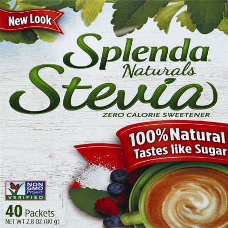 (40 Count) Splenda Naturals Stevia Sweetener Packets - Walmart.com