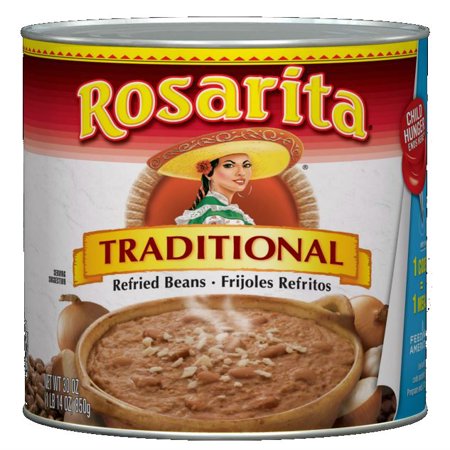 Rosarita Traditional Refried Beans, 30 oz - Walmart.com