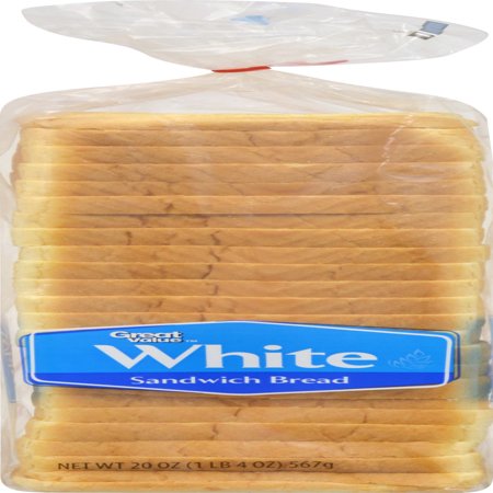 Great Value White Bread, 20 oz - Walmart.com