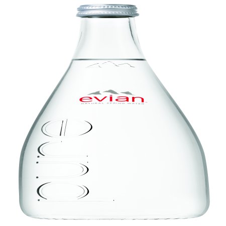Evian Natural Spring Water, 25.3 Fl Oz, Glass, 12-Pack - Walmart.com