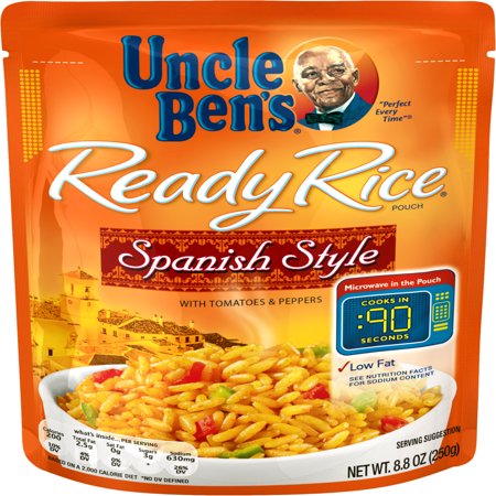 UNCLE BEN'S Ready Rice: Spanish Style, 8.8oz - Walmart.com