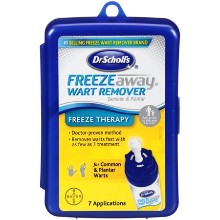 Dr. Scholl's Freeze Away Wart Remover, 7 Treatments, Box - Walmart.com