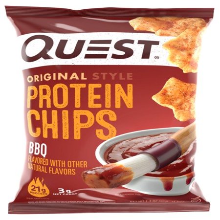 Quest Protein Chips, BBQ, 21g Protein, 12 Ct - Walmart.com