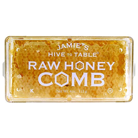 Jamie’s Hive to Table 100% PURE Raw Honey Comb, 100% Natural, Nature ...
