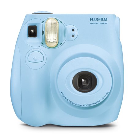 Fujifilm Instax Mini 7S Instant Camera (with 10-pack film) - Light Blue ...