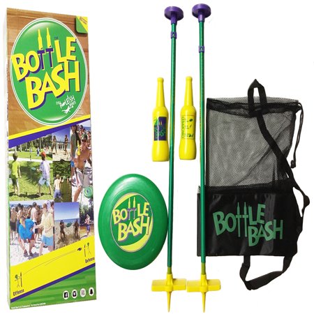 Poleish Sports Bottle Bash Standard Game Set with Soft Surface Spike ...