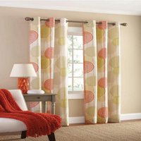 Mainstays Hanging Medallion Curtain Panel, Set of 2