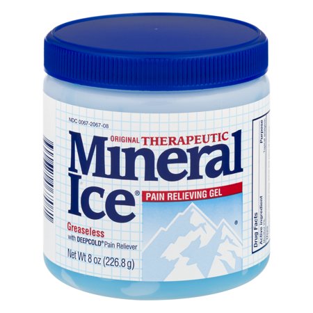 Mineral Ice, Therapeutic Pain Relieving Soothing Gel, 8 oz - Walmart.com