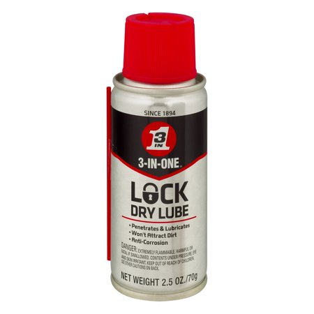 3-In-One Lock Dry Lube, 2.5 OZ - Walmart.com
