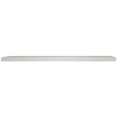 Floating Wall Shelf, White, 60 in W x 8 in D x 1.25 in H - Walmart.com