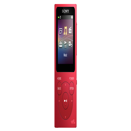 SONY NW-E394/R Red 8 GB Walkman® Audio player - Walmart.com