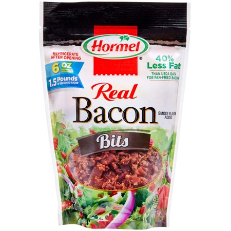 Hormel Real Bacon Bits, 6 Ounce Pouch - Walmart.com