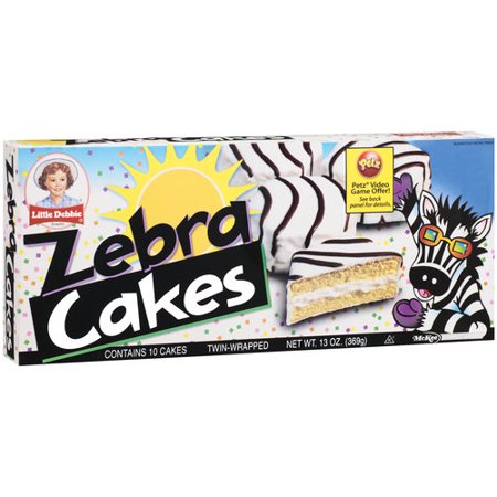 Little Debbie Snacks Zebra Cakes, 5ct - Walmart.com
