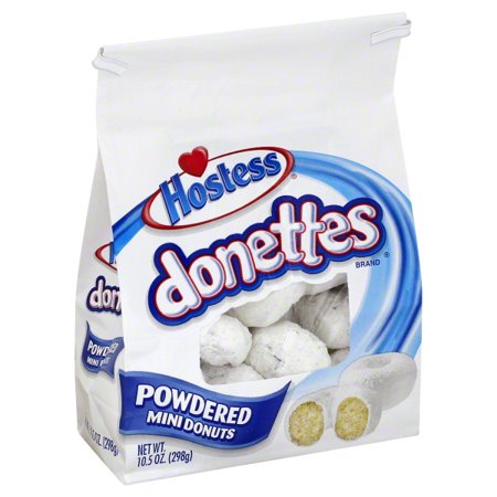 Hostess® Donettes® Powdered Mini Donuts 10.5 oz. (Stand-Up Bag ...