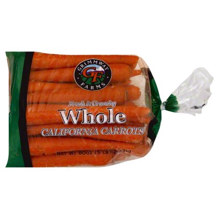 Carrots, 5 lb bag - Walmart.com
