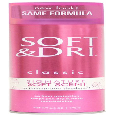 Soft & Dri Classic Spray Antiperspirant Deodorant Signature Soft Scent ...